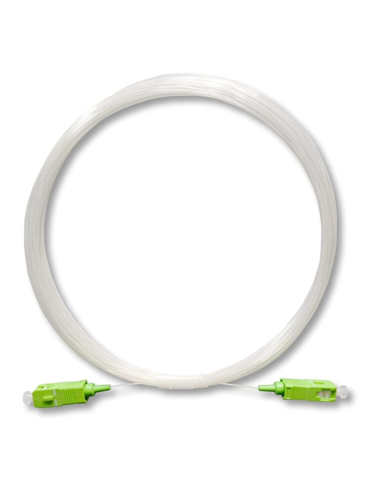 Clear Fiber Optic Cable SC APC/ SC UPC Fiber Optic Connection Cable