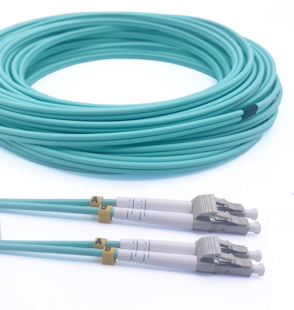 LC/UPC to LC/UPC optical fiber cable, OM3 Multimode Duplex Optical ...